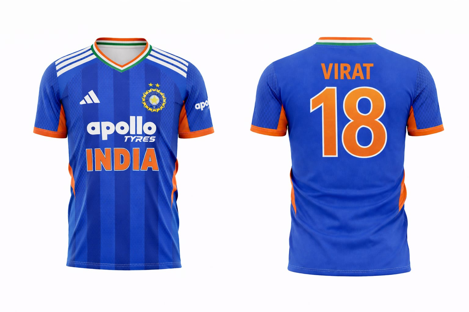 JerseyJunction Customized Replica Virat Kohli India T20 2026 Cricket J ...
